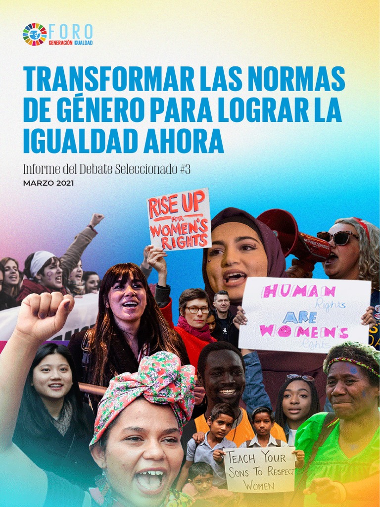 Transformar Normas de Género para Igualdad | PDF | Mujer | Estudios de ...