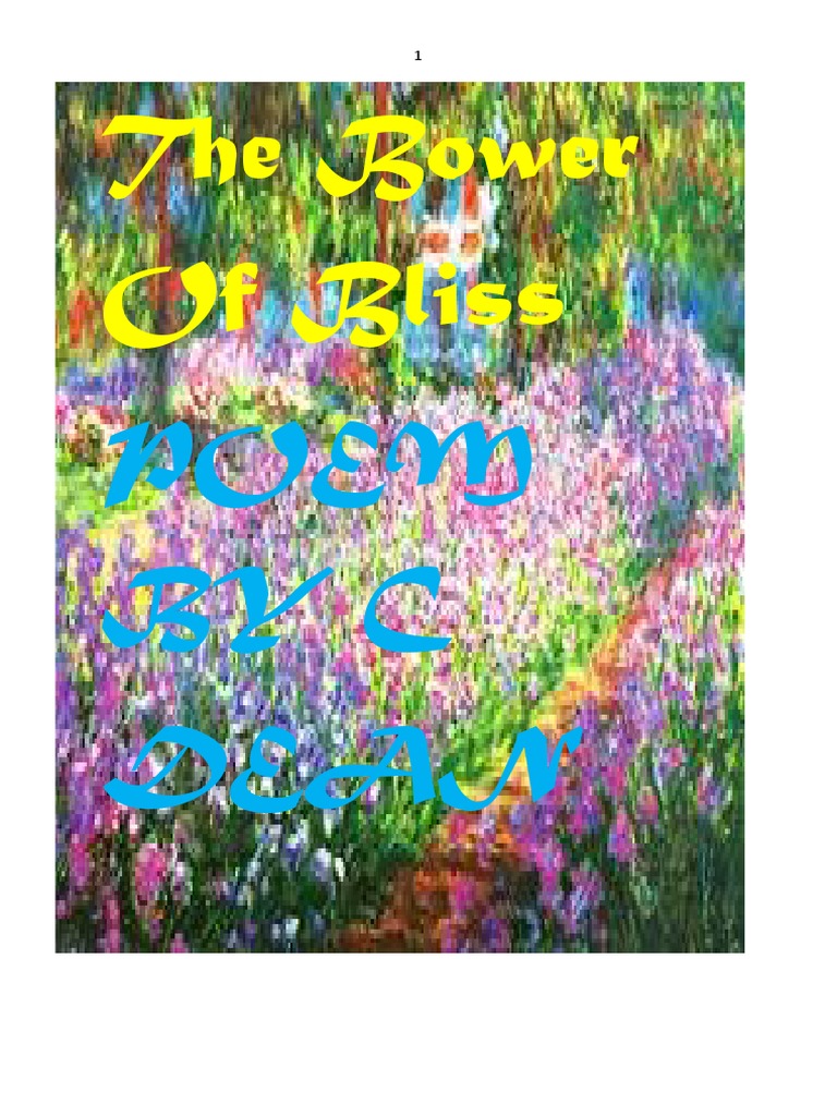 The Bower of Bliss-Erotic Poetry | PDF | Poetry