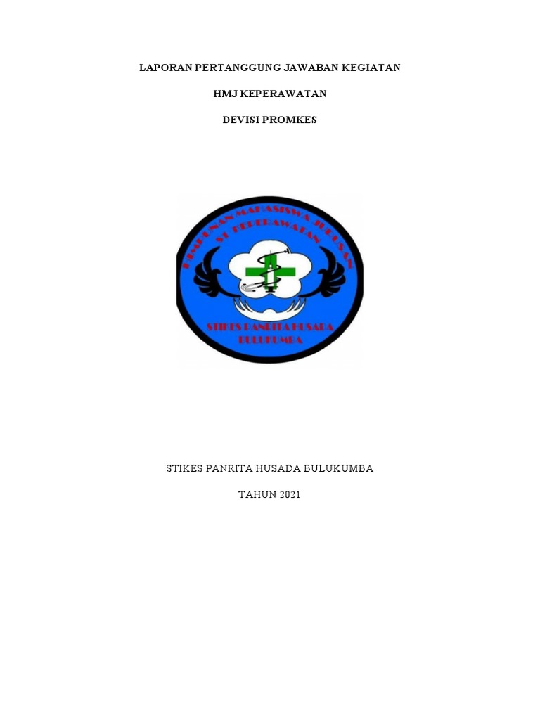 LPJ Devisi Promkes 2021 | PDF | Kesehatan Holistik