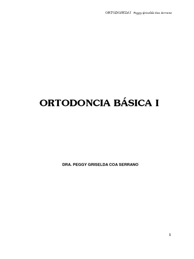 Libro de Orto Basica | PDF | Ortodoncia | Hueso