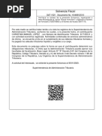Contancia de No Ser Contribuyente | PDF | Derecho