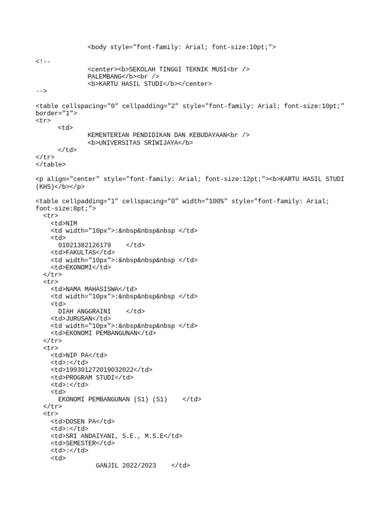 KHS - Semester 3 | PDF | Computers | Technology & Engineering