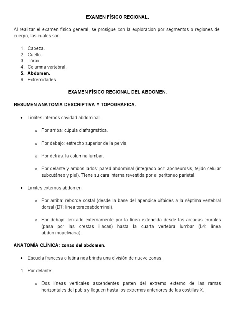 Matidez Desplazable en Examen Abdominal | PDF | Abdomen | Intestino grueso