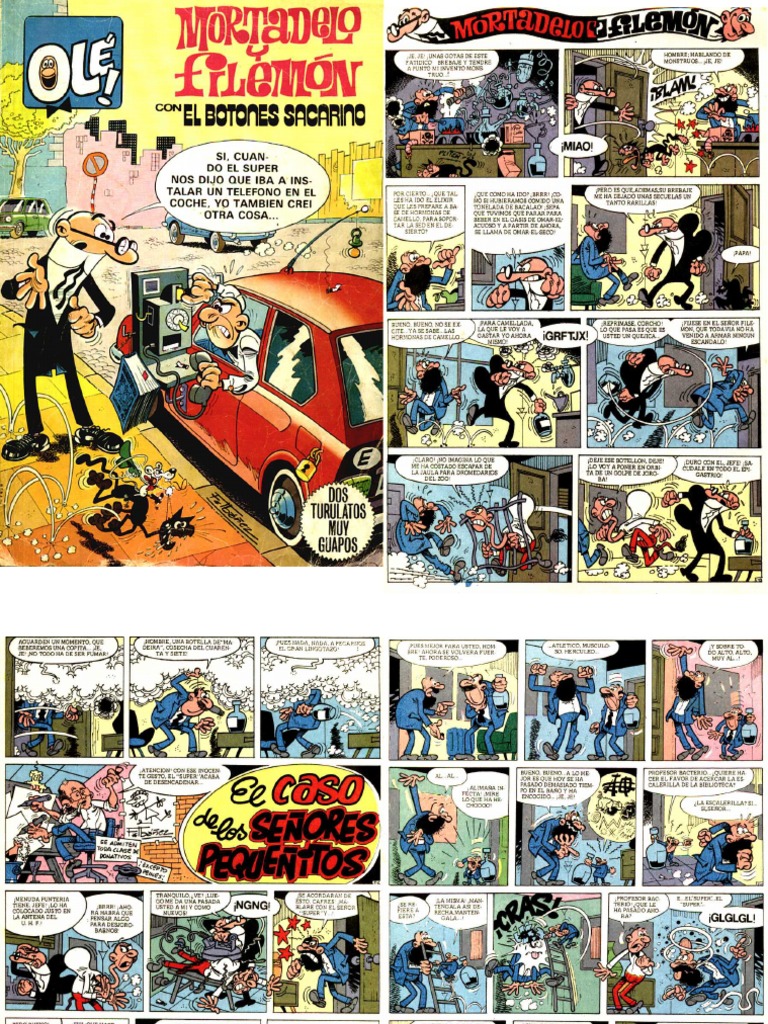001 Parte 1 Mortadelo y Filemon | PDF