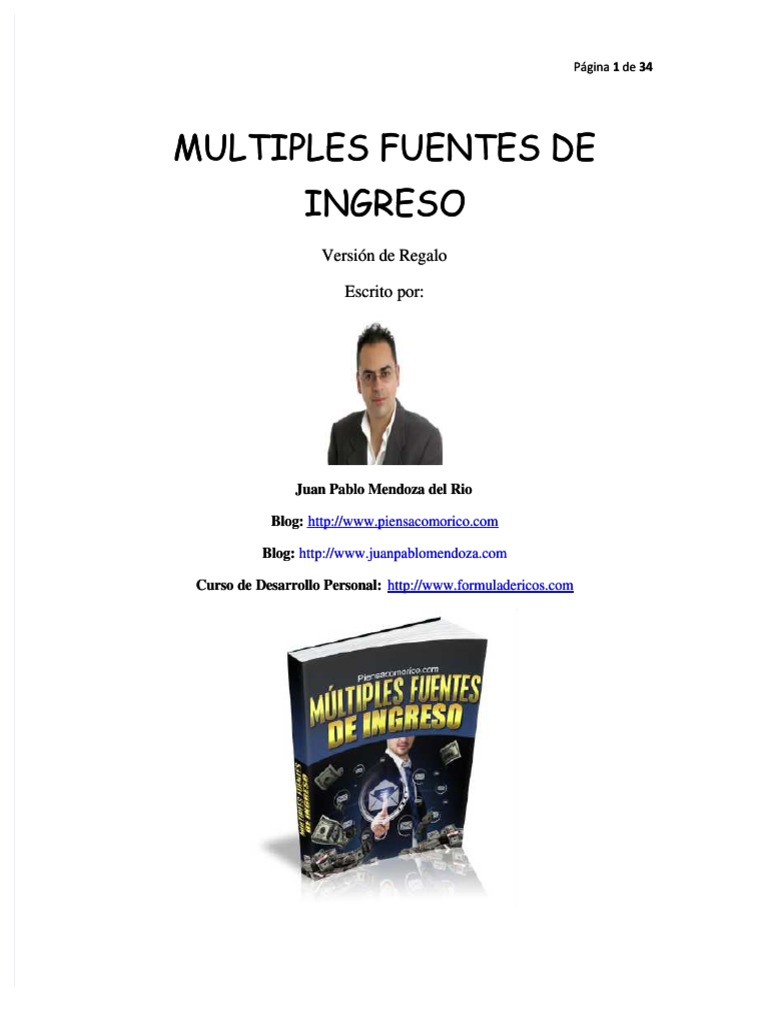 Ilide - Info Libro Multiples Fuentes de Ingreso PR | PDF Ilide - Info Libro Multiples Fuentes de Ingreso PR | PDF