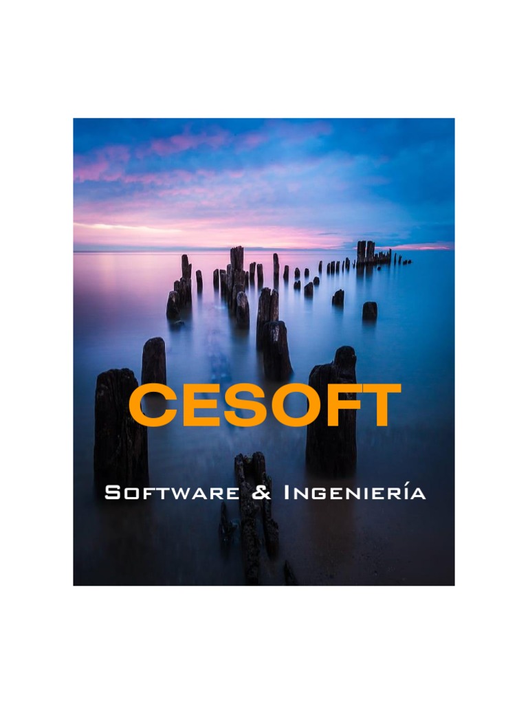 CESOFT - Guía Del Usuario | PDF | Presupuesto | Archivo de computadora