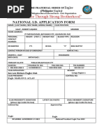 EAGLES Application Form | PDF | Government