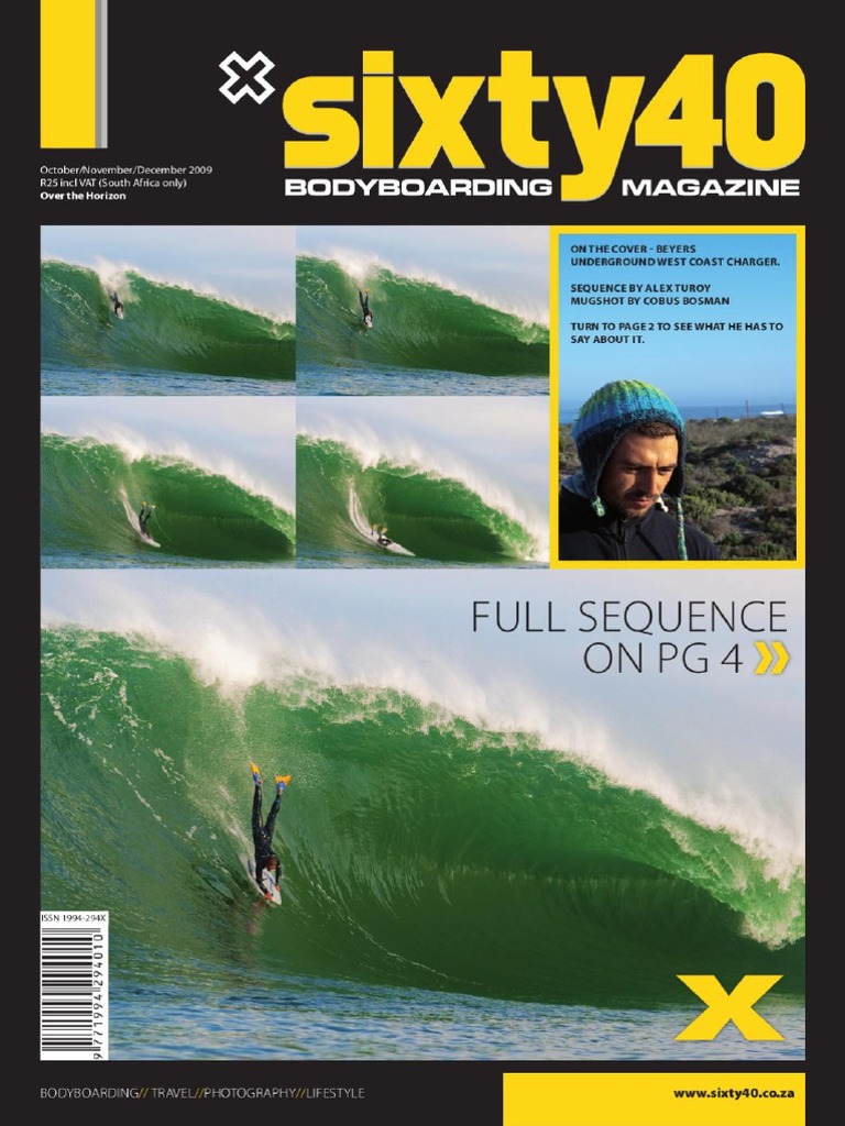 Sixty40 Bodyboarding Magazine 10 Over The Horizon | PDF