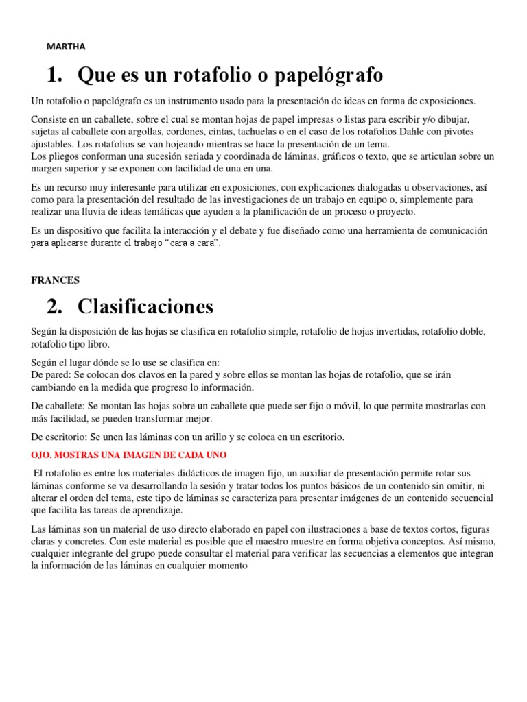 ROTAFOLIO | PDF | Color | Aprendizaje