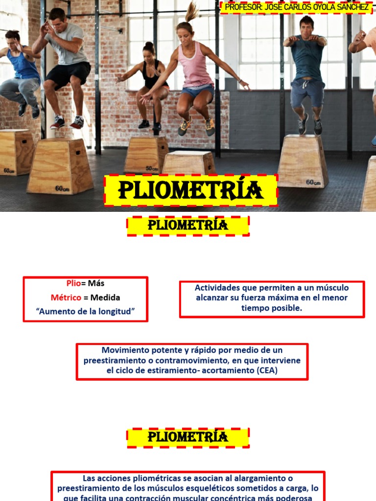 PLIOMETRÍA | PDF | Músculo esquelético | Tendón