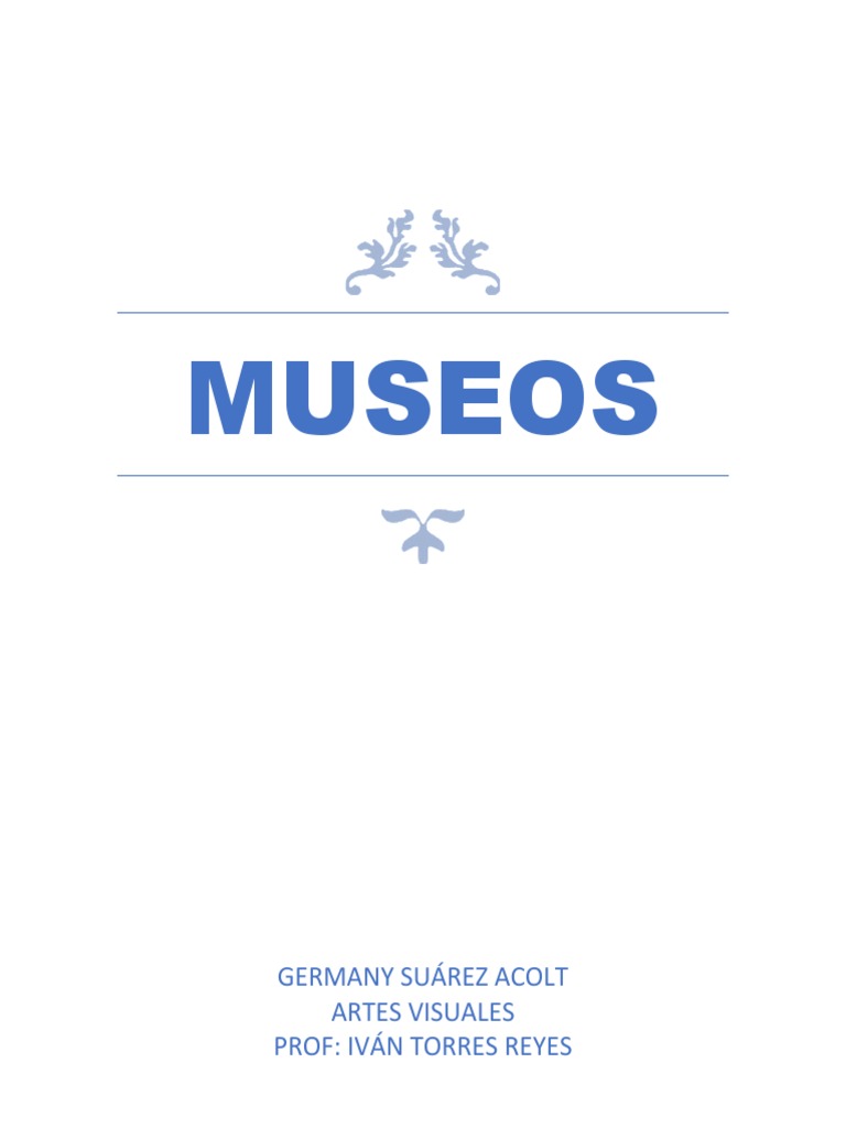 MUSEOS | PDF | Museo