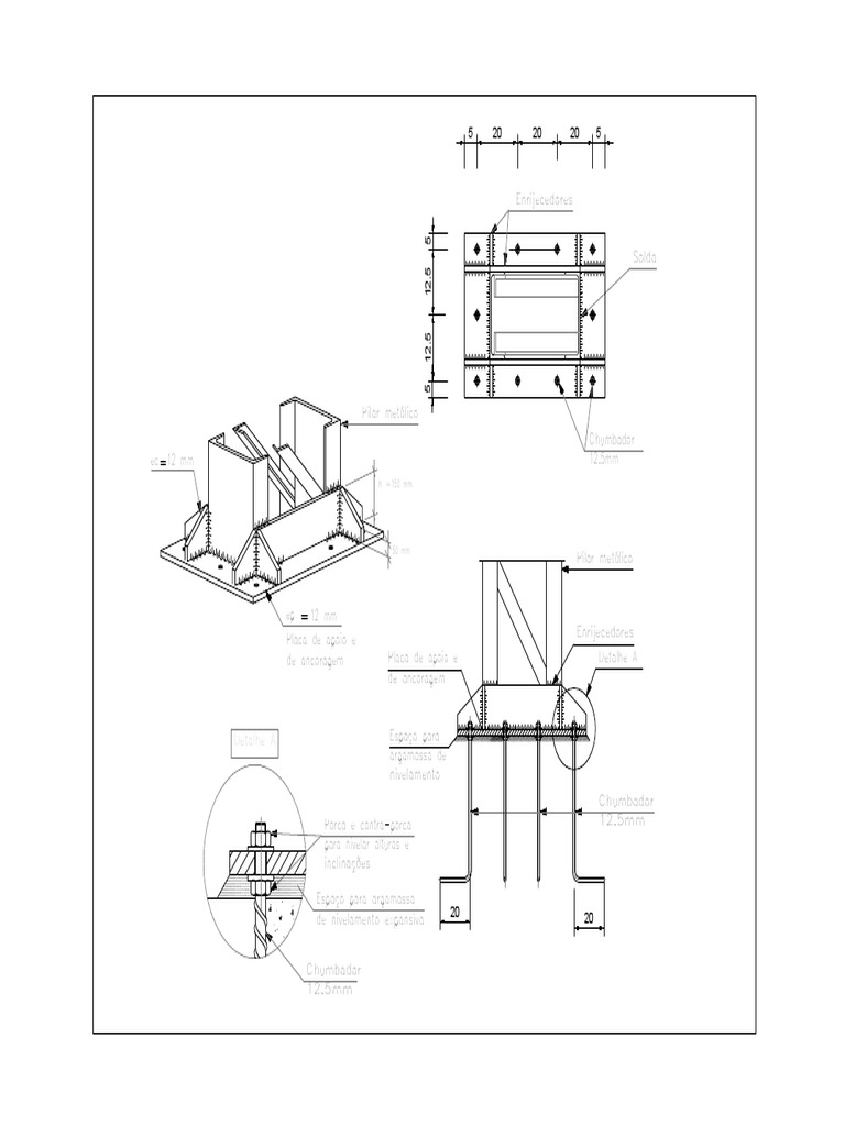 Det Base Pilar Trelicado | PDF