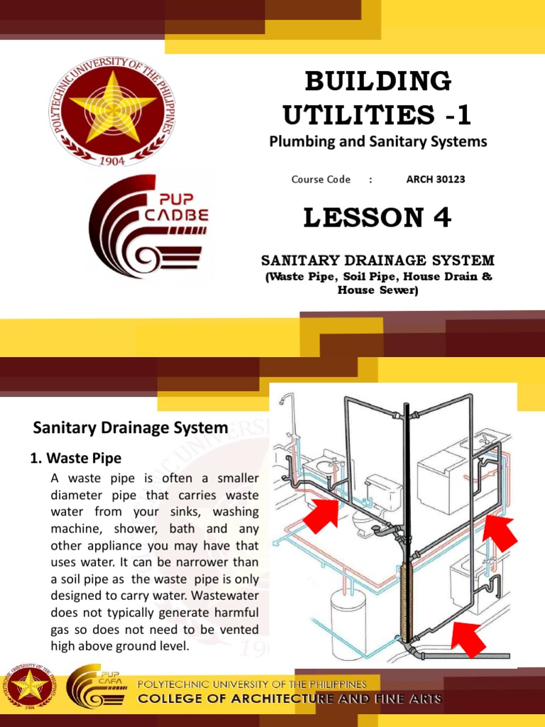 Bu1 Lesson 4 | PDF | Plumbing | Storm Drain