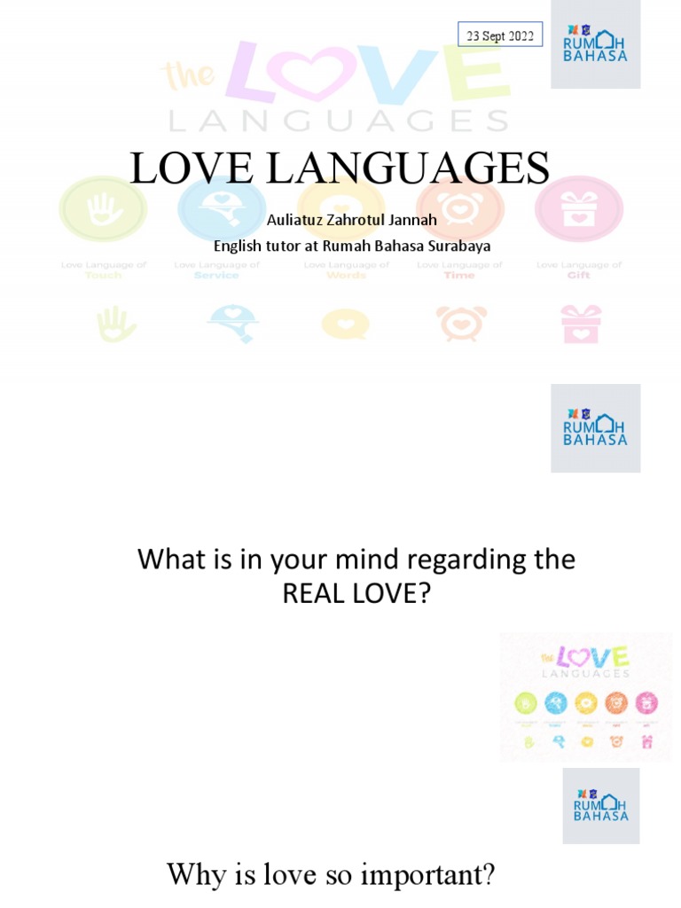 Love Languages | PDF