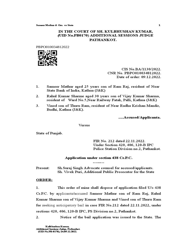 Display PDF | PDF | Bail | Government