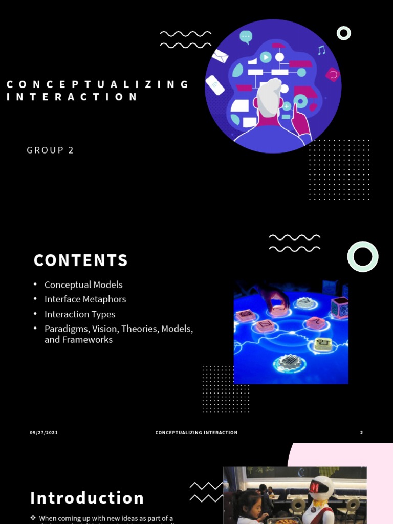 Conceptualizing Interaction Report | PDF | Conceptual Model | Graphical User Interfaces