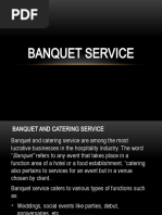 Types of Food Services System | PDF | Waiting Staff | Foods