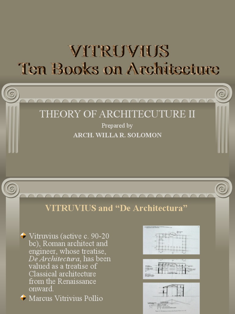 Vitruvius | PDF