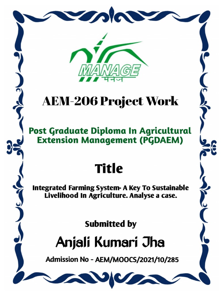 Integrated Farming System | PDF | Agriculture | Sustainability
