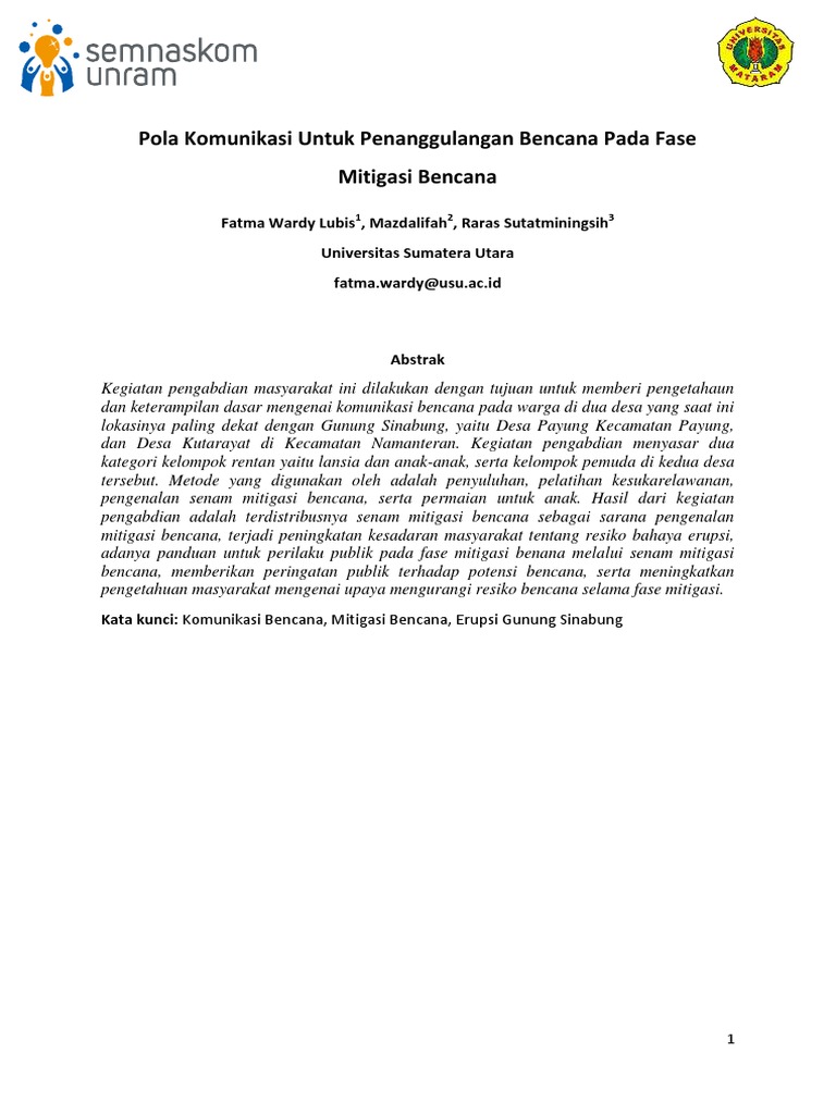 Fatma Wardy Lubis - USU | PDF | Ilmu Sosial