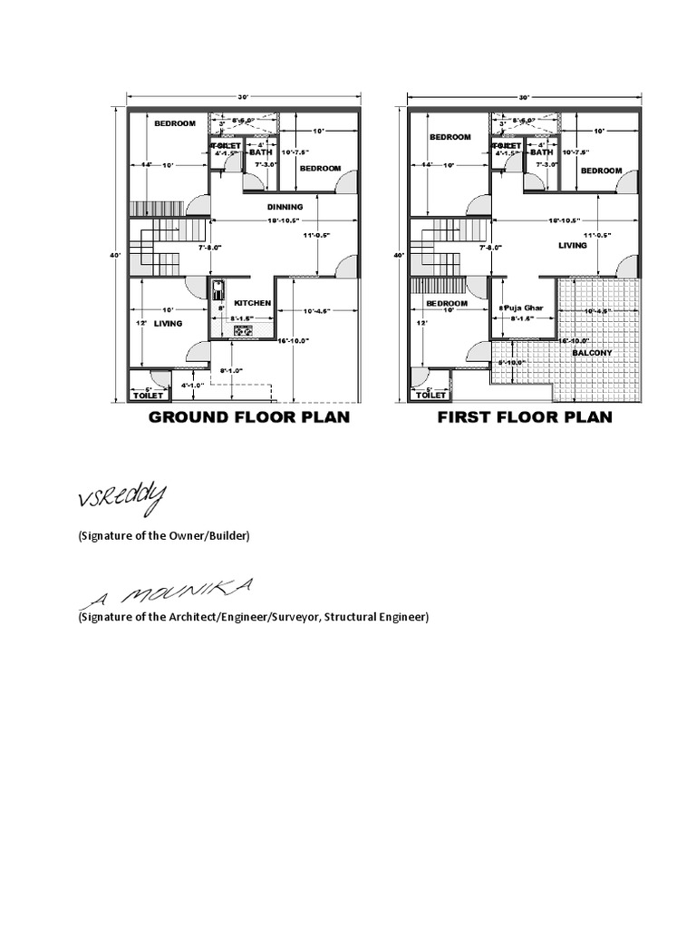 Building Plans Duly Signed | PDF