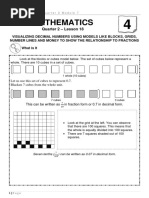 Feb 15, 2021 - Math 4 - Visualizing Decimal Numbers | PDF | Numbers | Mathematical Notation