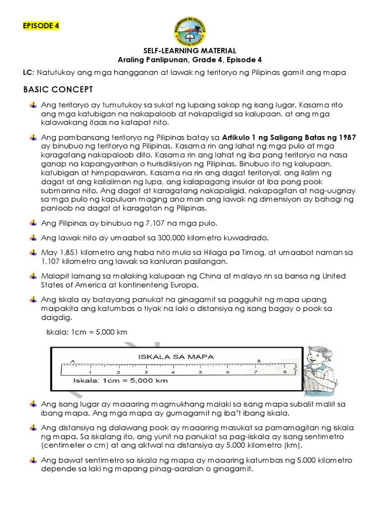 Araling Panlipunan, Grade 4, Episode 4 | PDF