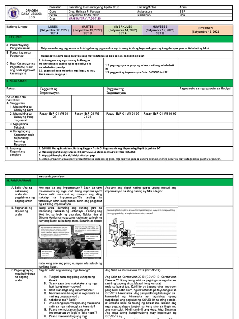 Q1 Week 3 - Day 1-5 | PDF