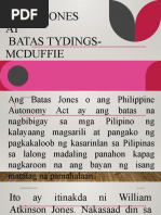 Batas Hare Hawes Cutting | PDF