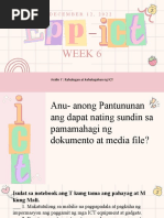 EPP5 - ICTENTREPRENEURSHIP - Q1 - Module6-B - WEEK6 (12pages) | PDF