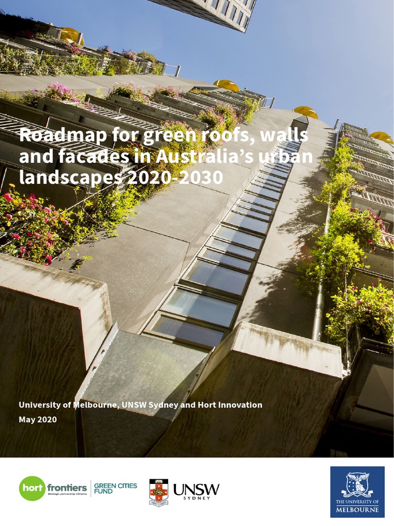 Roadmap For Green Roofs Walls and Facades Report | PDF | Green ...
