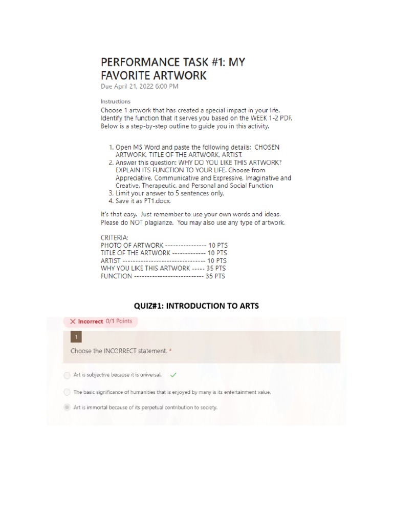 EXAM | PDF | Aesthetics | Paintings