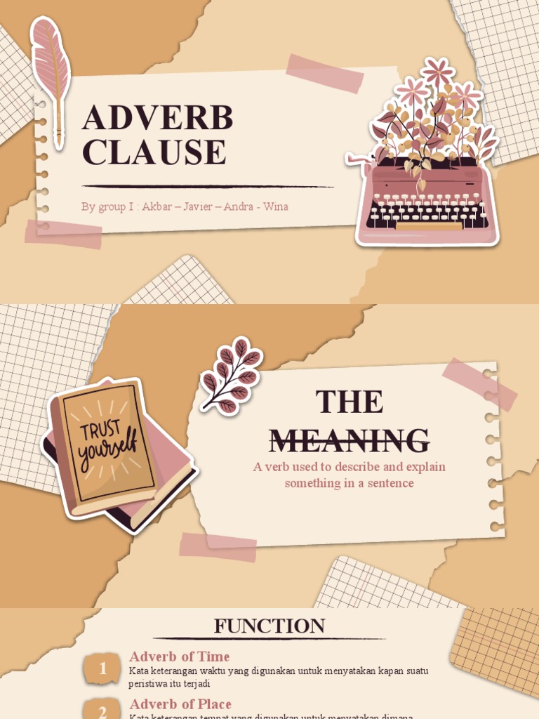 Panduan Lengkap Adverb dan Fungsinya | PDF