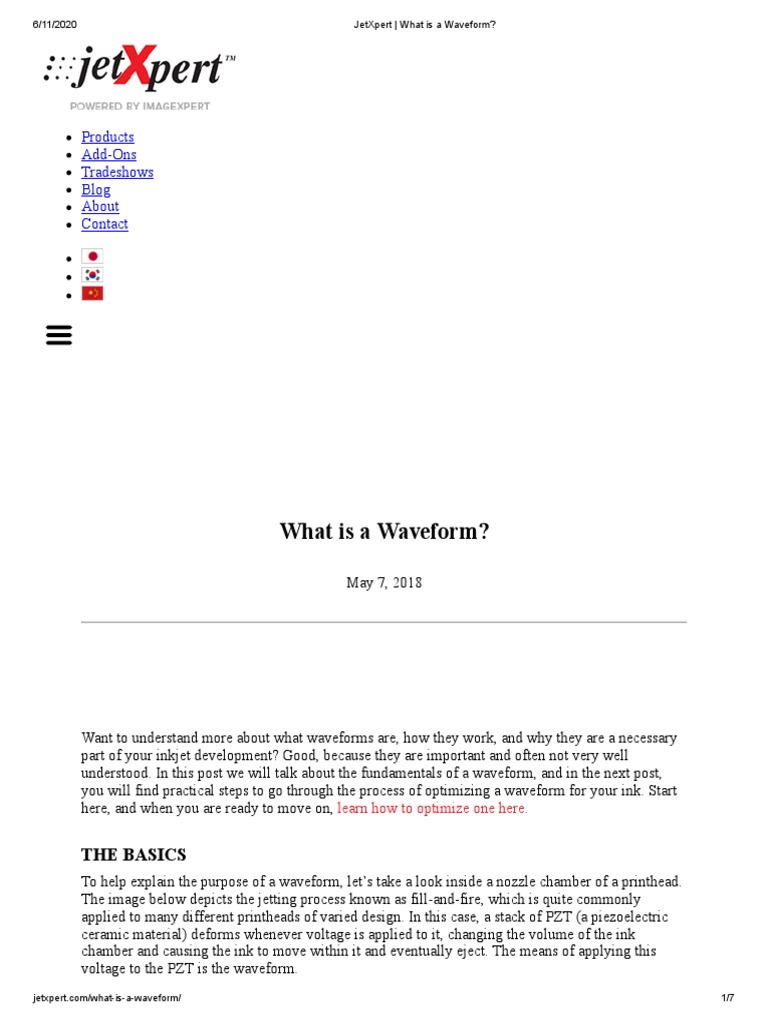 JetXpert - What Is A Waveform | PDF | Resonance | Waves