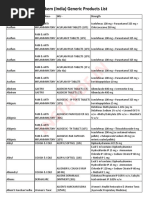 Mankind Pharma Products List PDF | PDF | Pharmacology | Drugs