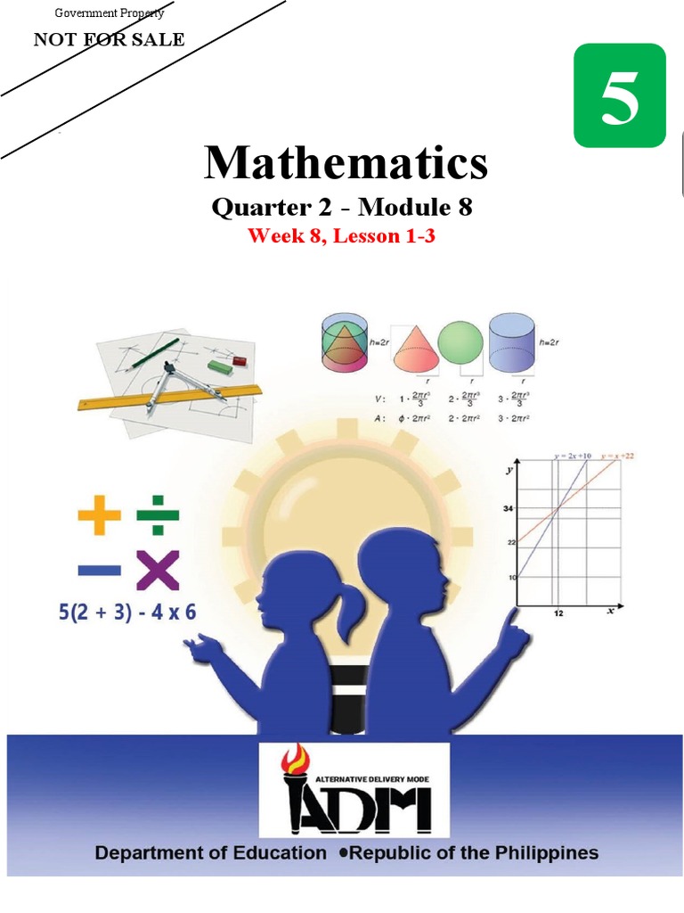 Math5 Q2 Mod8 Week8 Lesson1-3 v3 | PDF | Ratio | Arithmetic