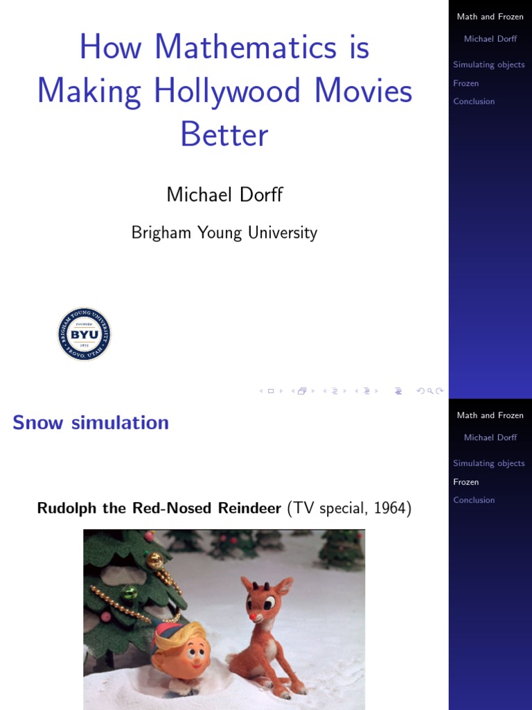 Michael Dorff Slides Part 2 (Math and Animations) | PDF | Iteration ...
