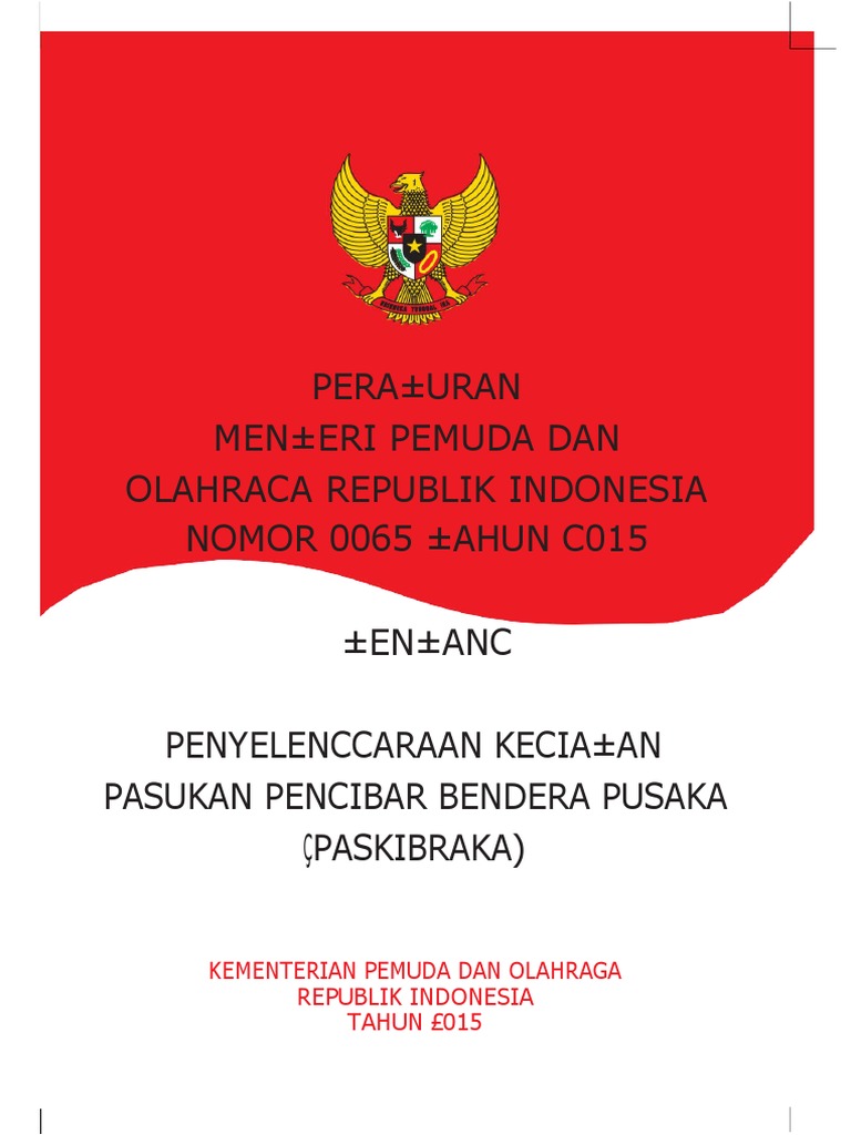 Buku Permen 0065 - PASKIBRAKA - Komplit | PDF