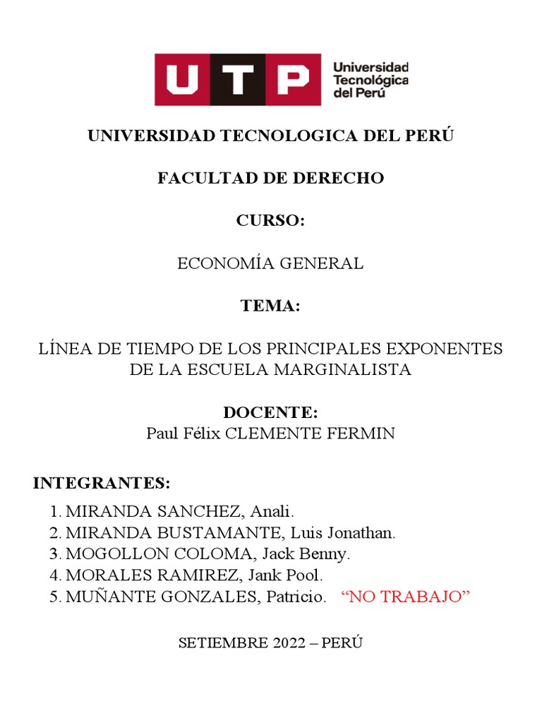Linea de Tienpo de Los Principales Exponentes de La Escuela ... Linea de Tienpo de Los Principales Exponentes de La Escuela ...