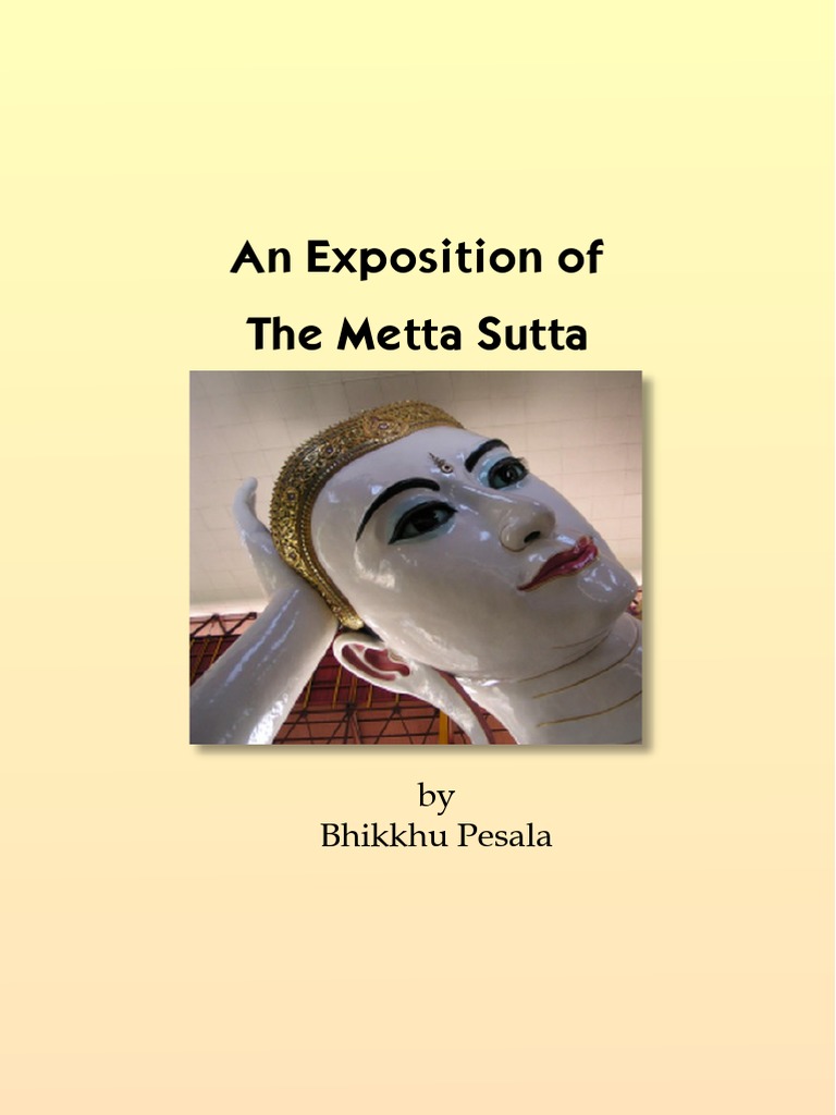 An Exposition of The Metta Sutta | PDF | Noble Eightfold Path | Gautama ...