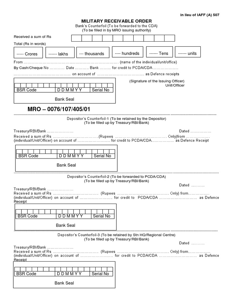 Mro Format & Instructions | PDF | Corporations | Corporate Jargon