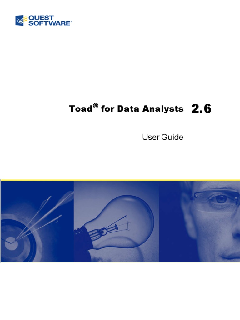 Toad For Data Analysts: User Guide | PDF | Sql | Databases