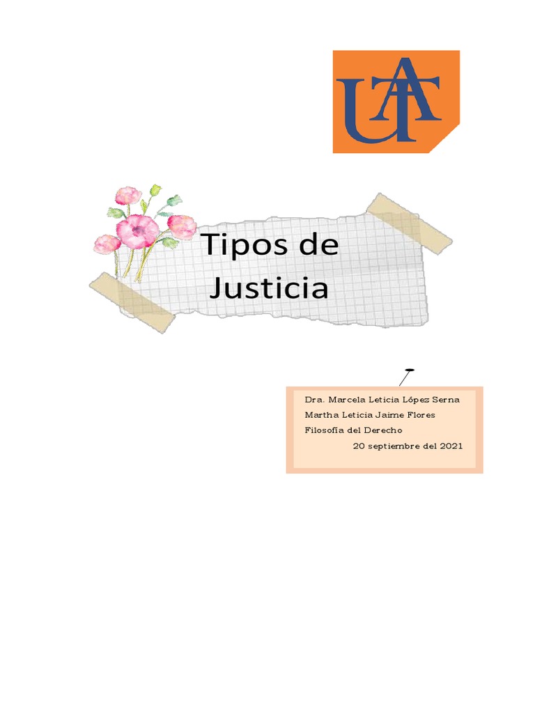 Tipos de Justicia. | PDF