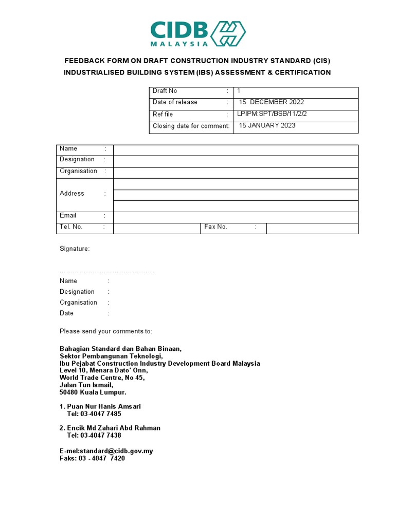IBS Assessment Feedback Form | PDF | Art | Computers