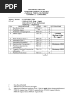 Silabus s1 Sistem Informasi UT | PDF