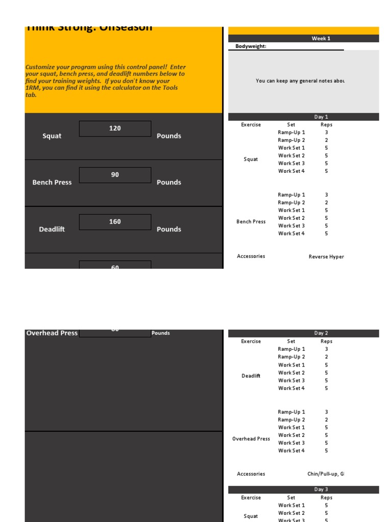 Think Strong - Ben Pollack | PDF | Physical Fitness | Athletic Sports