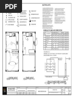 Electrical Lighting Layout, Electrical Power Layout, & Schedule of ...