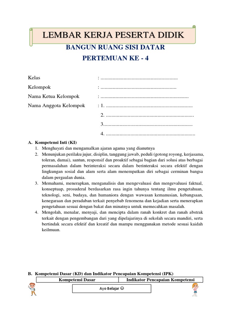 LKPD 4 | PDF | Karier & Perkembangan | Griya & Taman