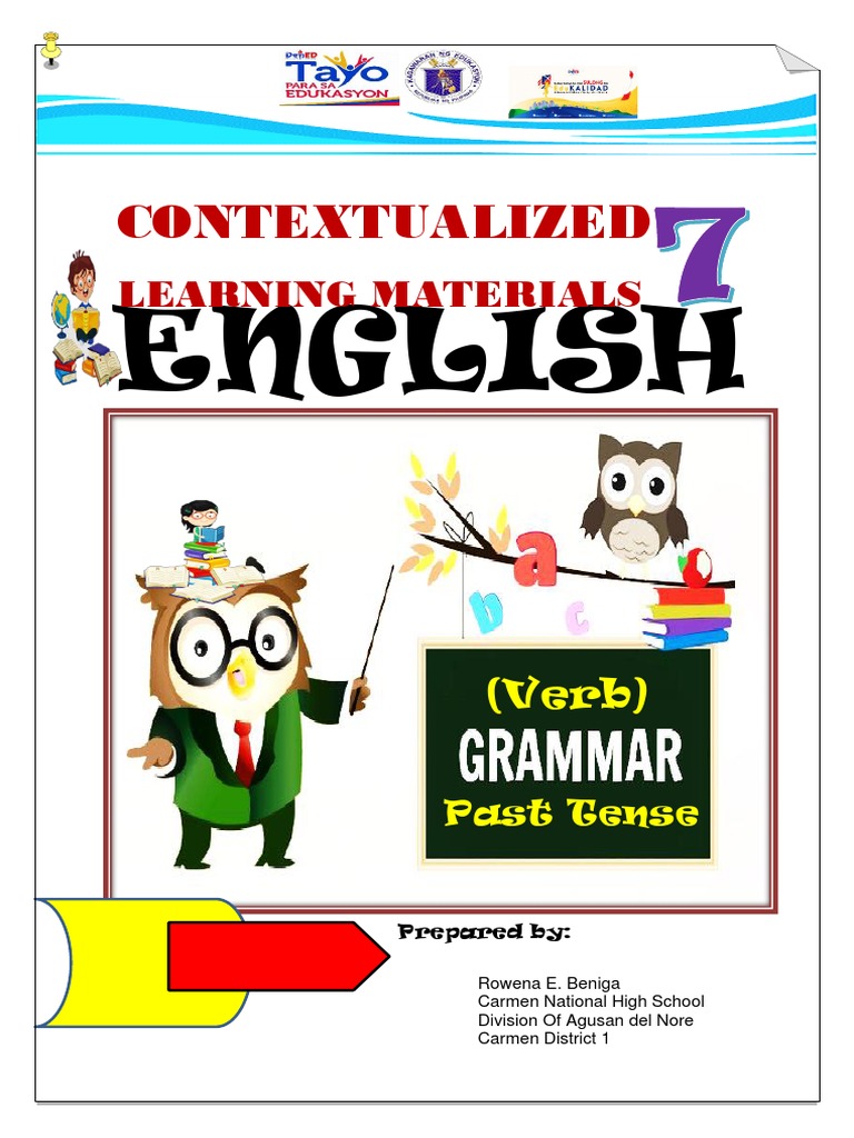 Using Verb Tenses Correctly: Understanding the Simple Past and Past Perfect Tense | PDF ...