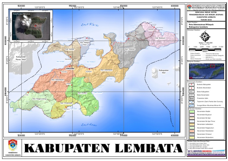 Admnistrasi Kab. Lembata | PDF